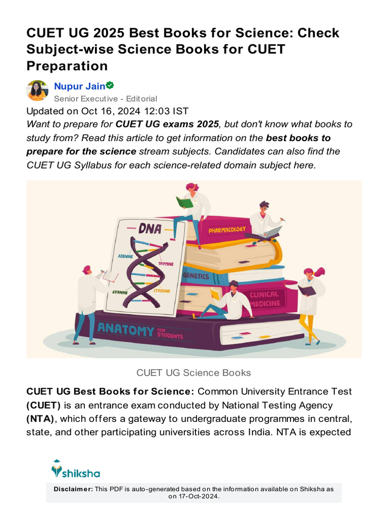 179953 | PDF | University And College Admission | Science