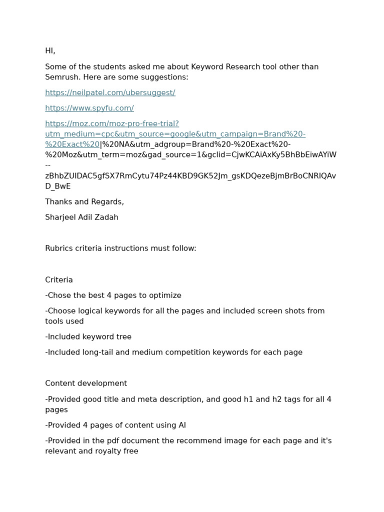 project 2 | PDF | Search Engine Optimization | Tag (Metadata)