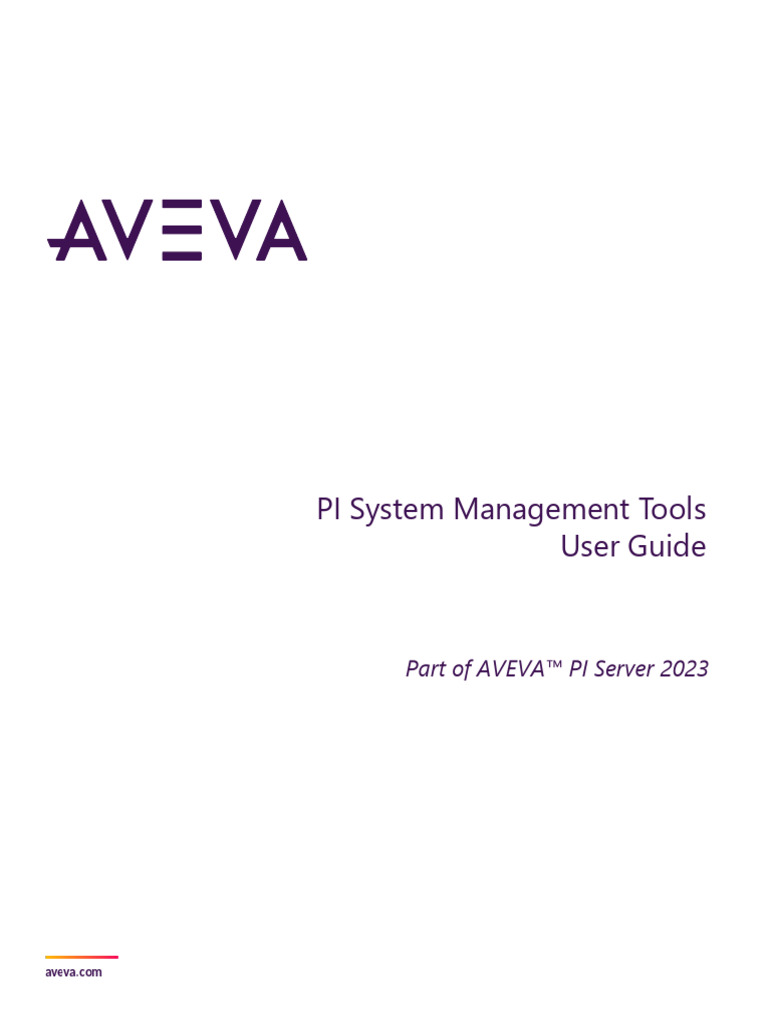 Aveva Pi Server 2023 Pi SMT User Guide en | PDF | Software Engineering | Software