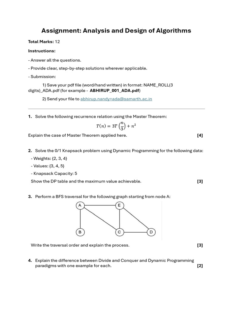 Assignment-ADA | PDF