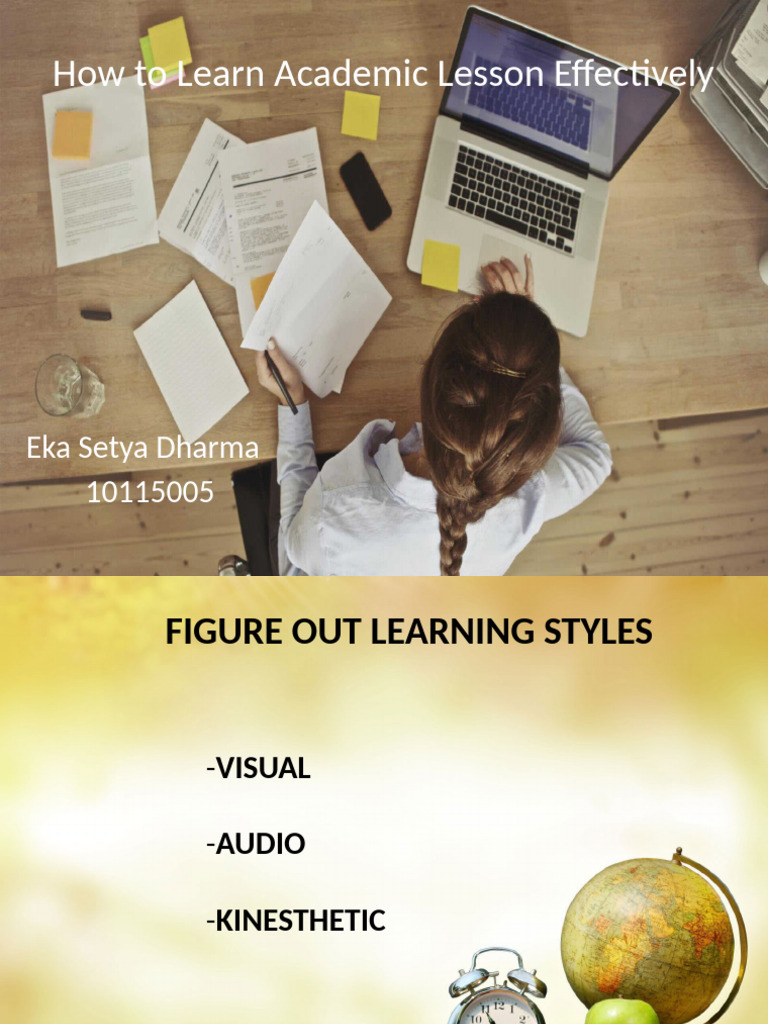 how to learn academic lesson effectively | PDF