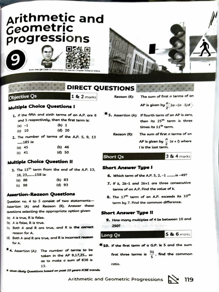 chapter 9 ap and gp | PDF | Arithmetic | Mathematics