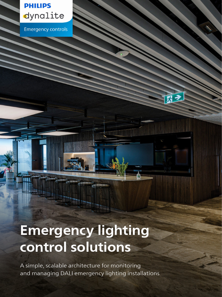 Emergency Lighting Control Solutions Philips Dynalite 1699616556 | PDF ...