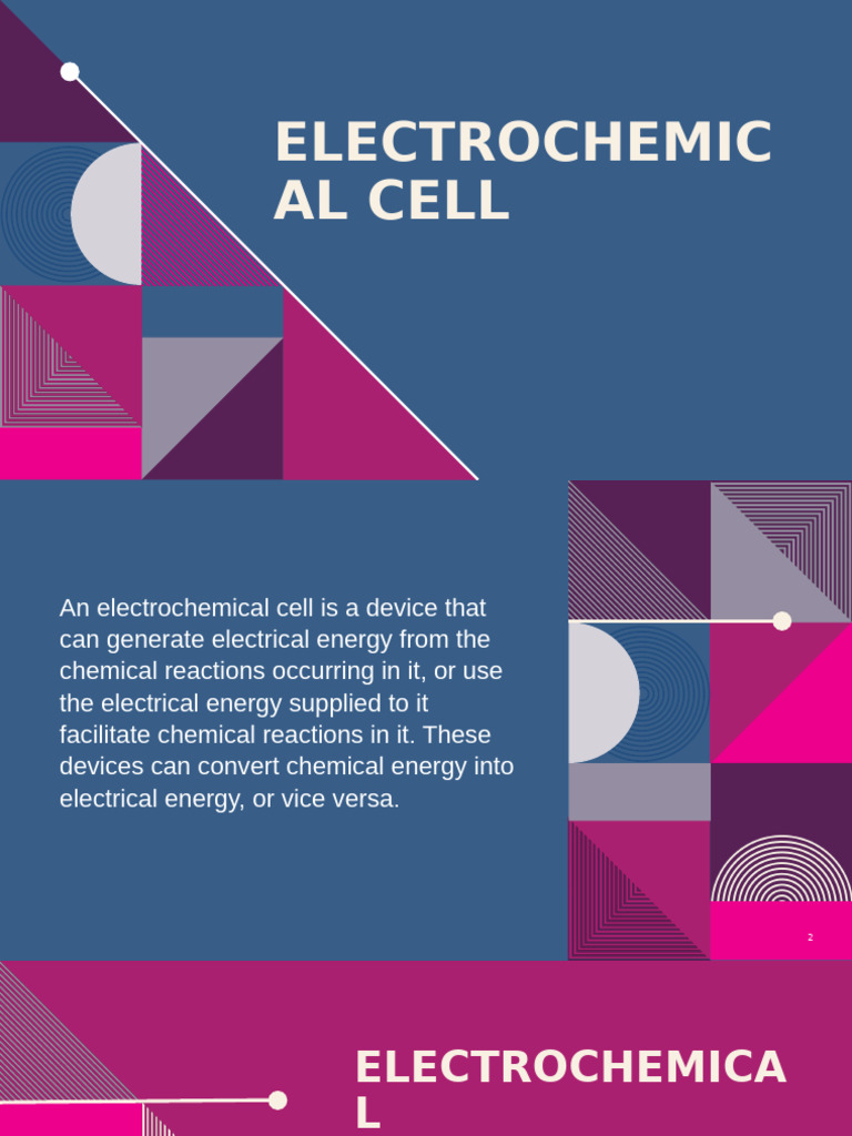 Bee Presentation Electrochemical Cell | PDF | Electrochemistry | Redox Bee Presentation Electrochemical Cell | PDF | Electrochemistry | Redox