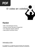 El Voleo y Tipos de Voleo en El Volibol | PDF | Vóleibol | Entretenimiento
