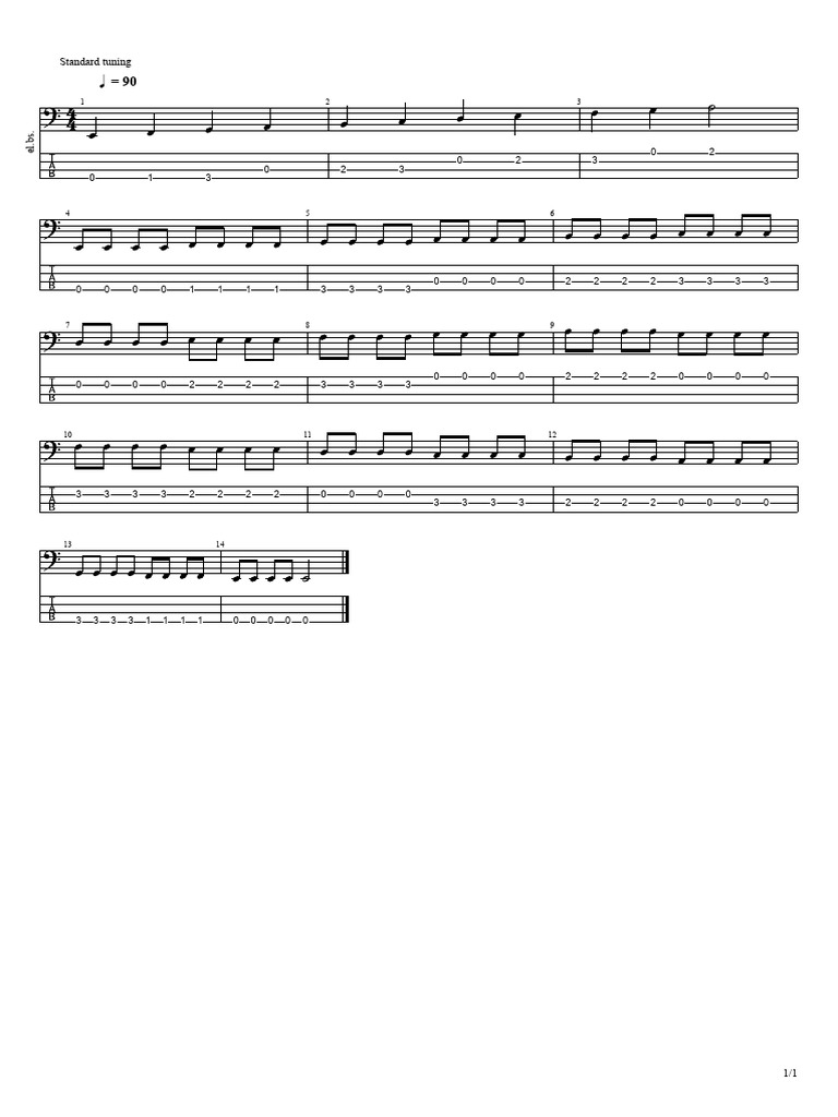 Bass Practice2 | PDF