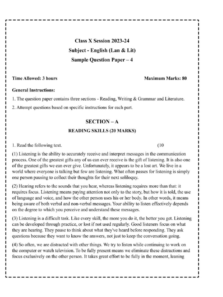 Sample paper 2 | PDF