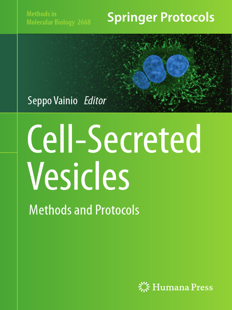 Cell-Secreted Vesicles Methods and Protocols | PDF | Cell Signaling ...