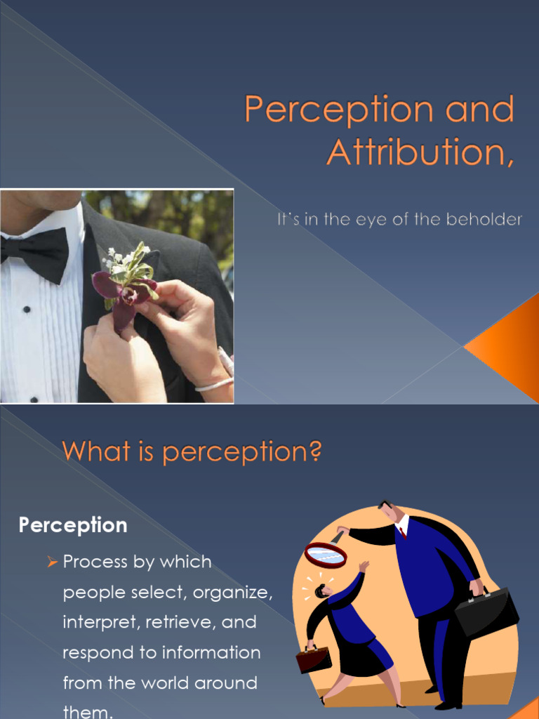 Chapter 5 Perception Pdf Perception Senses
