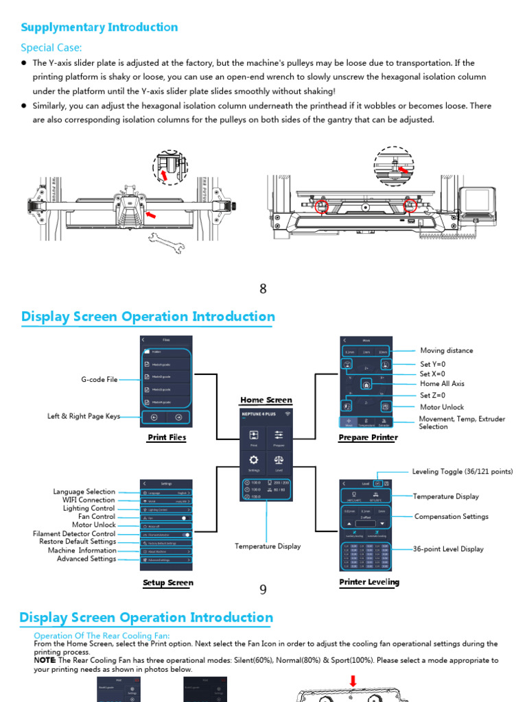 NEPTUNE 4 PLUS User Manual-English-V1.6-Strony | PDF | Computer Network | Printer (Computing)