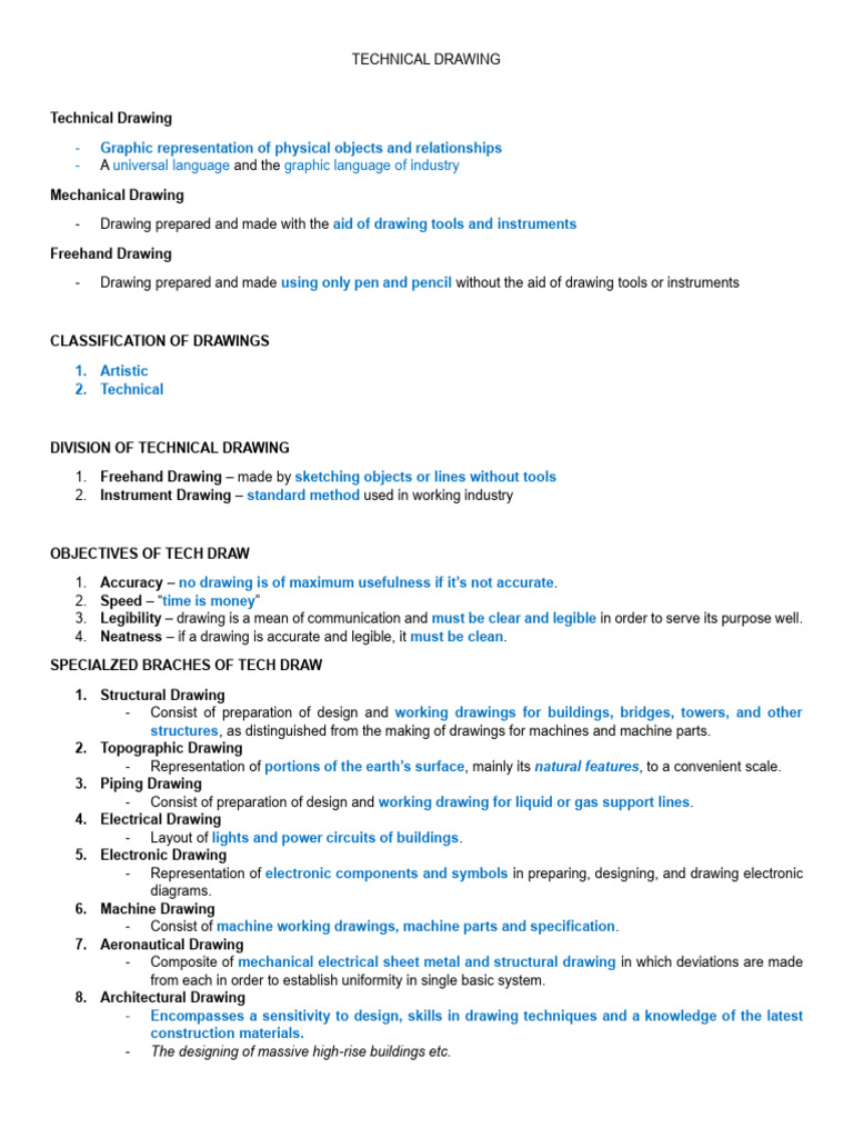 Technical Drawing | PDF