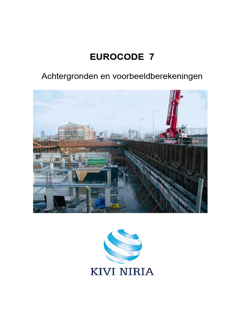 Eurocode 7 Achtergronden en Voorbeeldberekeningen - KIVI NIIRIA - 2008 ...