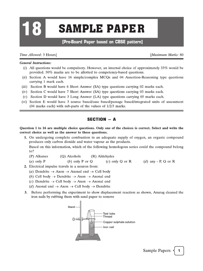 Science Paper 8 | PDF