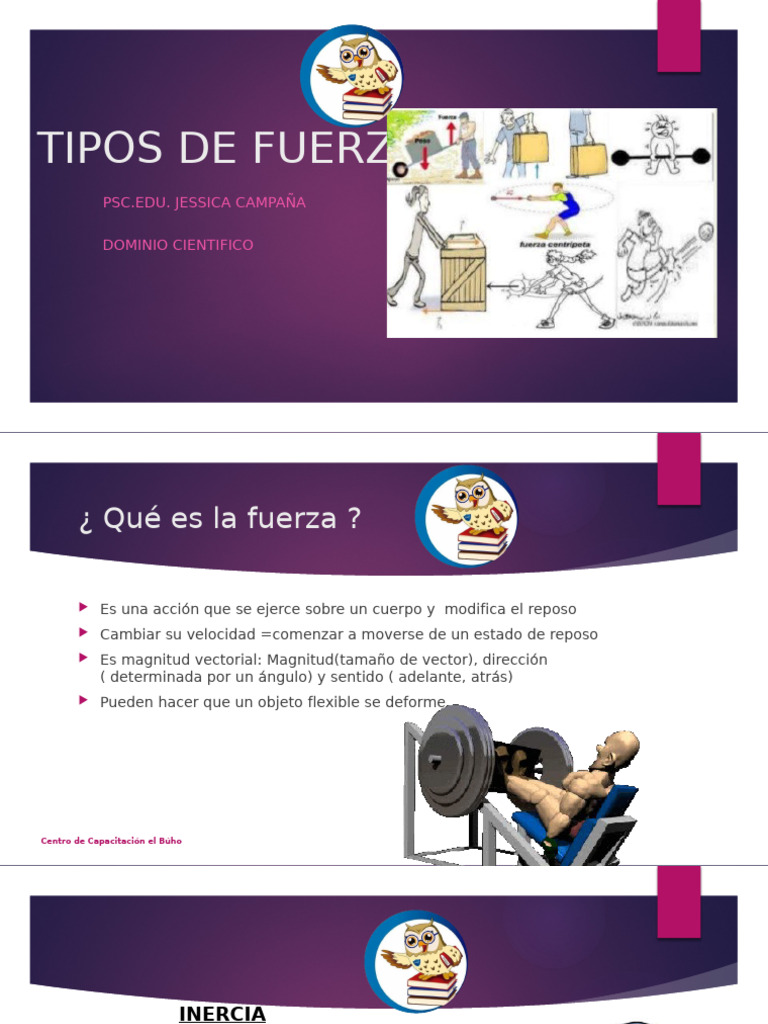 13.-Tipos de Fuerza | PDF | Fuerza | Fricción