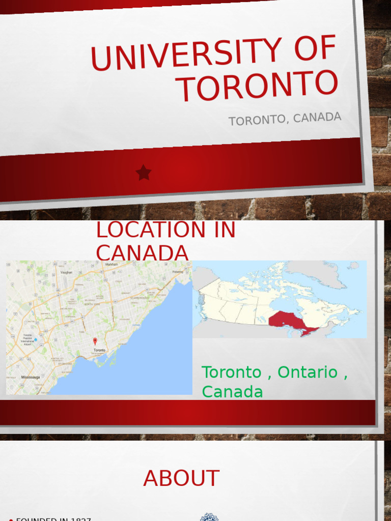 University of Toronto | PDF