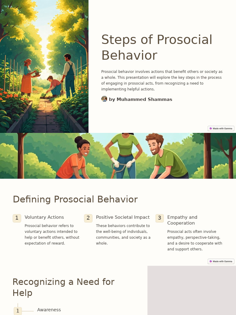 Steps to Engage in Prosocial Behavior | PDF | Empathy | Behavior