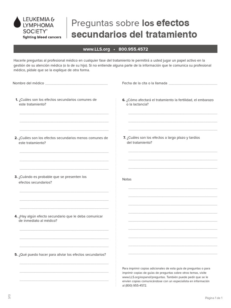 What To Ask Side Effects | PDF