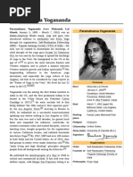Paramahansa Yogananda | PDF | Paramahansa Yogananda | Āstika