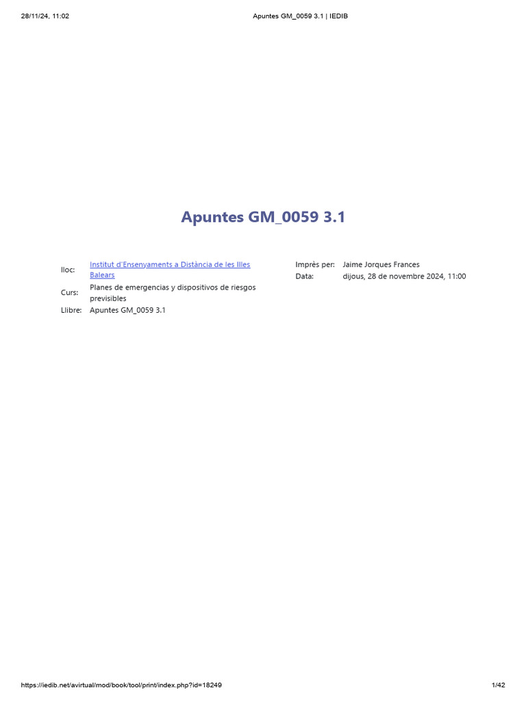 Apuntes GM - 0059 3.1 - IEDIB | PDF | Temblores | Volcán