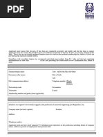 IESL-Membership Application Form PDF | PDF | Government | Business