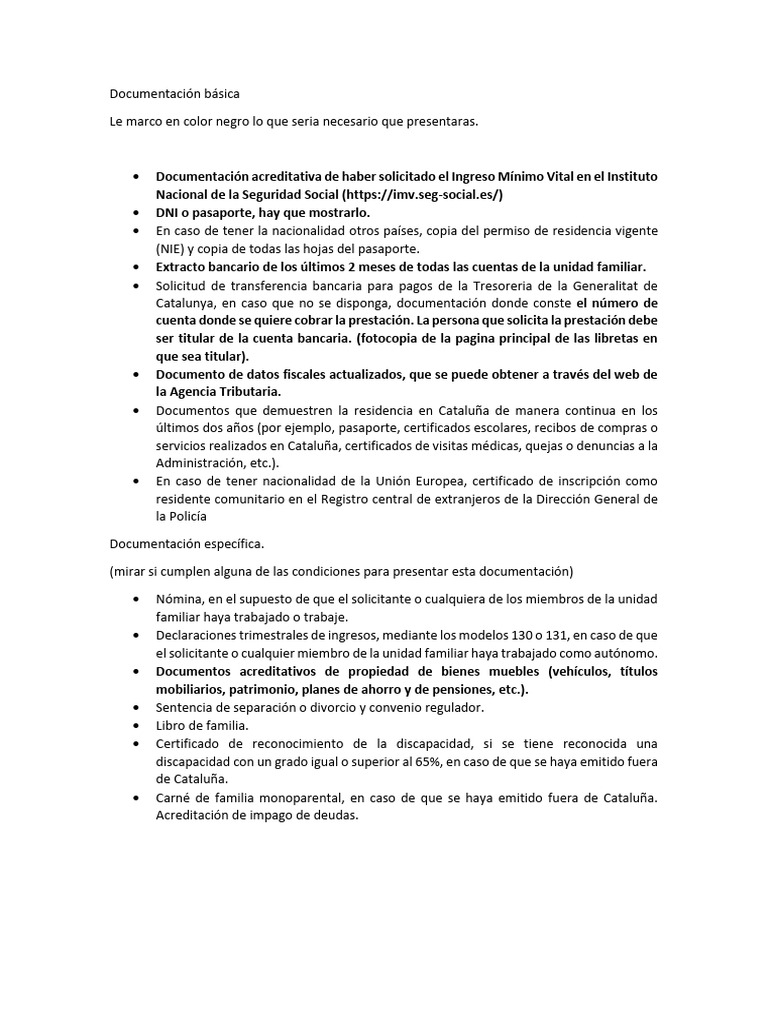 Documentació RGC | PDF | Documento de identidad