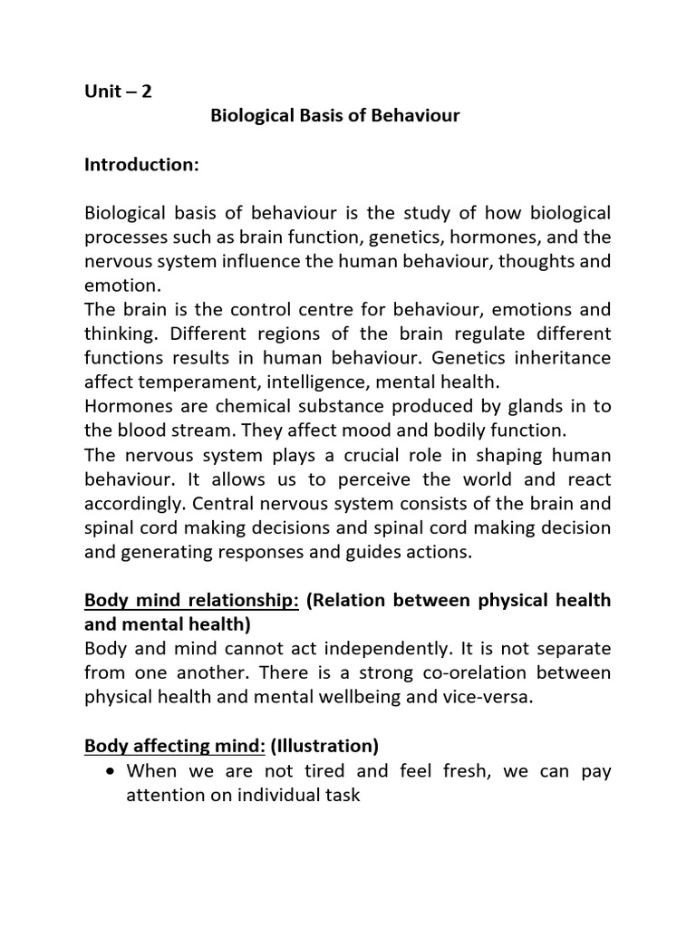 Applied Psychology Unit-2 | PDF | Perception | Emotions