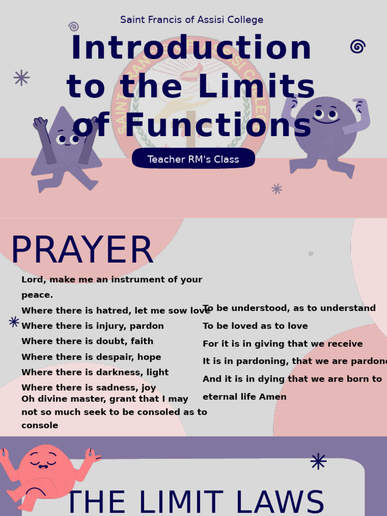 Understanding Limit Laws in Functions | PDF | Polynomial | Numerical ...