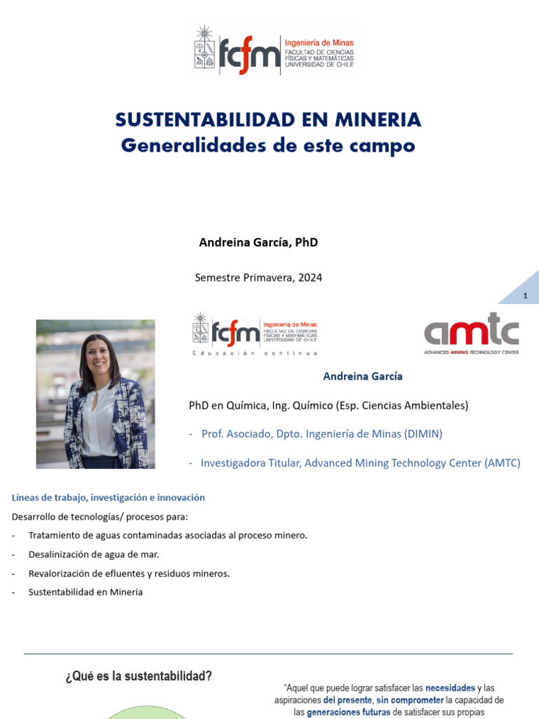 Sustentabilidad en Minería: Retos y Soluciones | PDF | Minería | Sustentabilidad