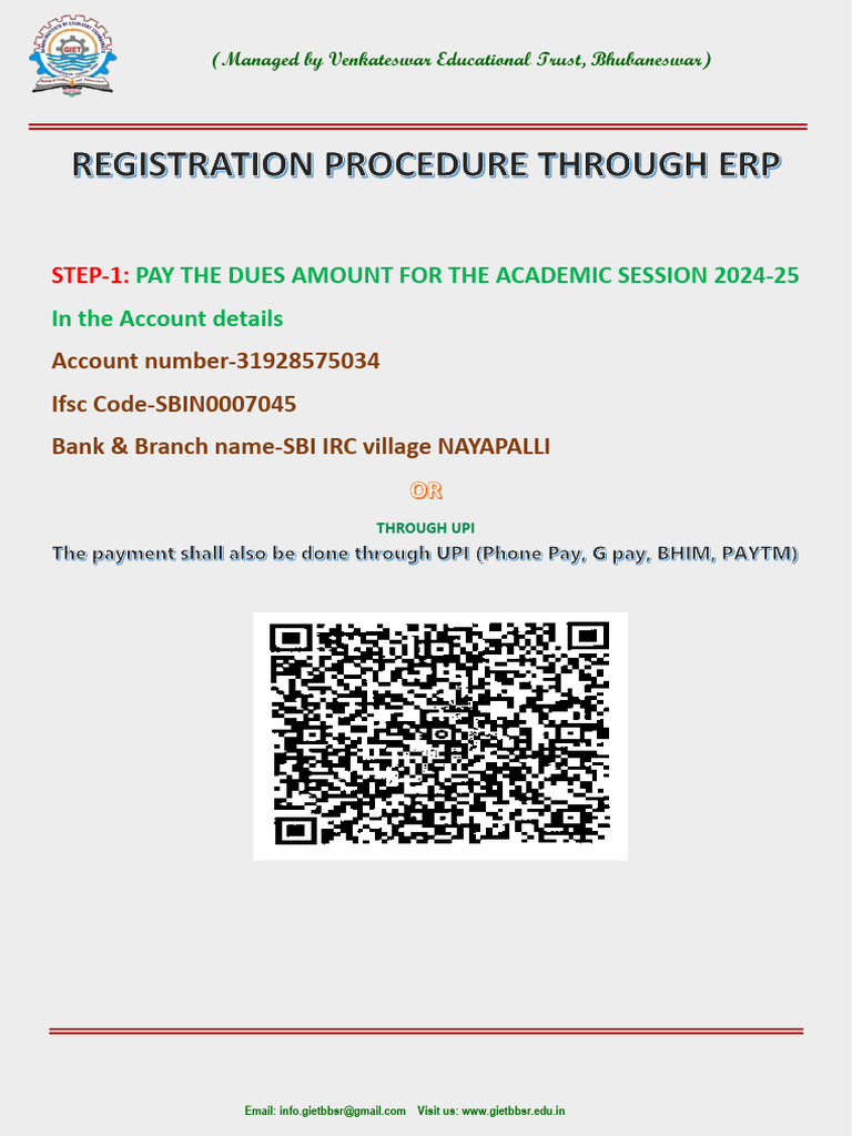 ERP REGD PROCESS | PDF