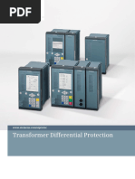 7UT85 | PDF | Transformer | Engineering