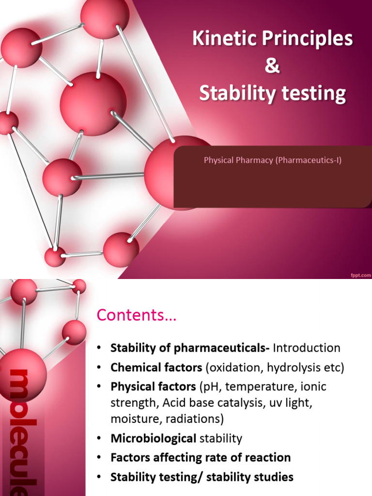 drug stability | PDF | Amide | Hydrolysis