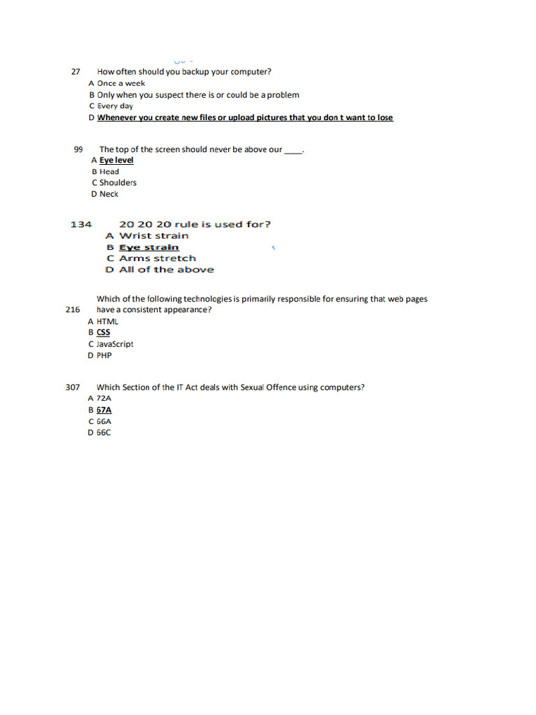 Mscit Exam July 2024 Theory Question | PDF