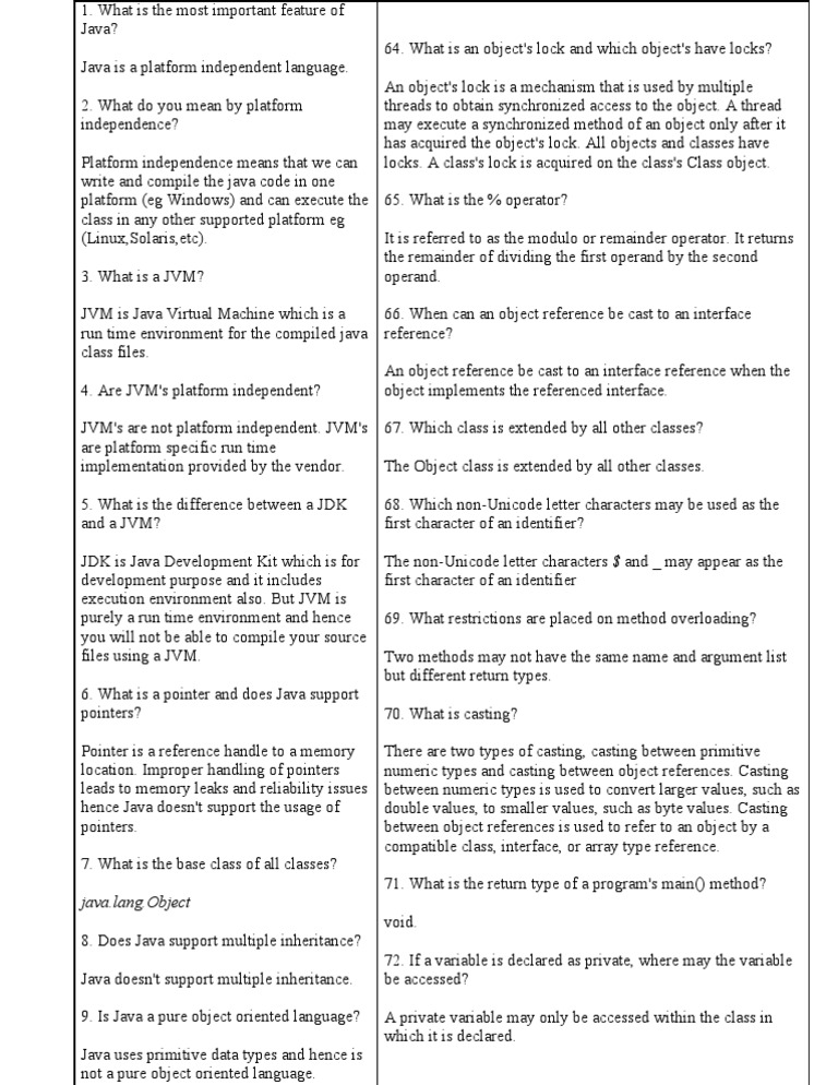 Java | PDF | Java Virtual Machine | Java (Programming Language)