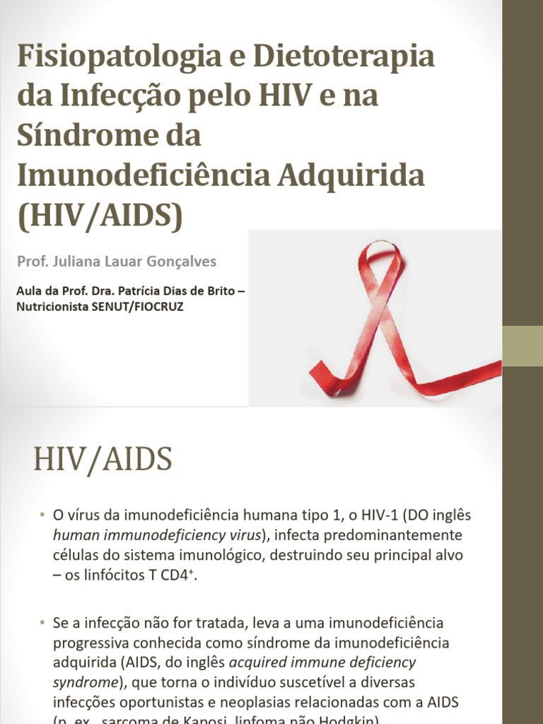 hiv aids (1) | PDF | HIV/AIDS | Vírus