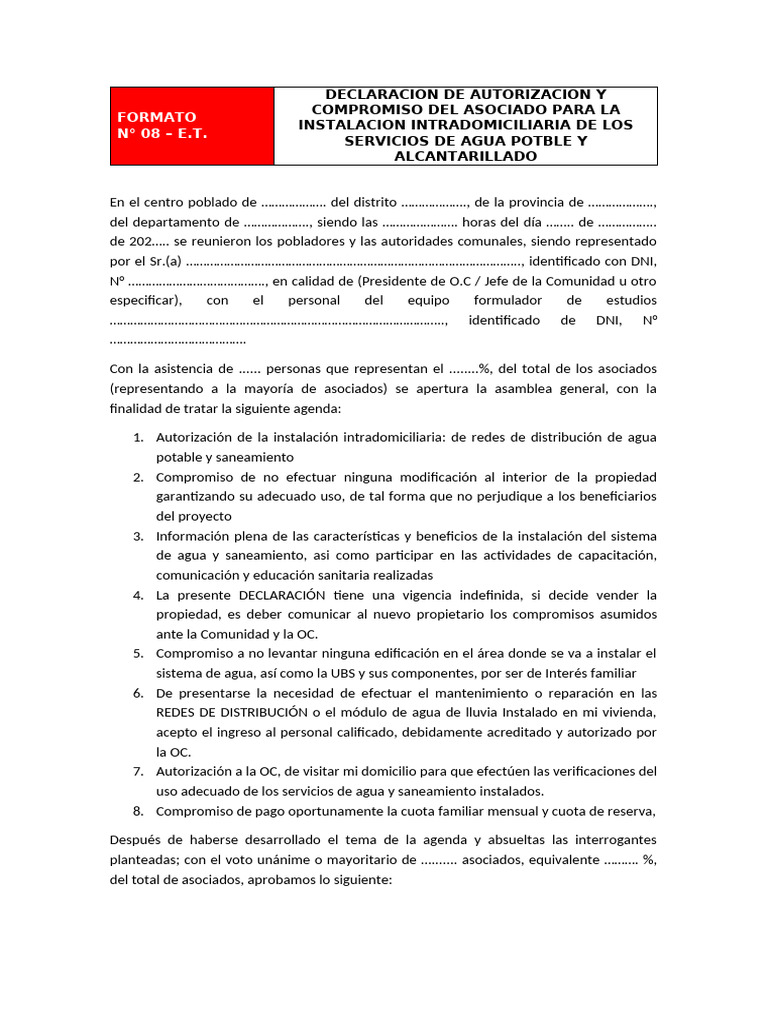 Formato 9 | PDF