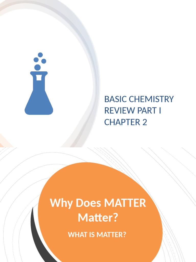 LECTURE 2 Basic Chemistry Spring 2023 Part 1 | PDF | Atoms | Chemical ...