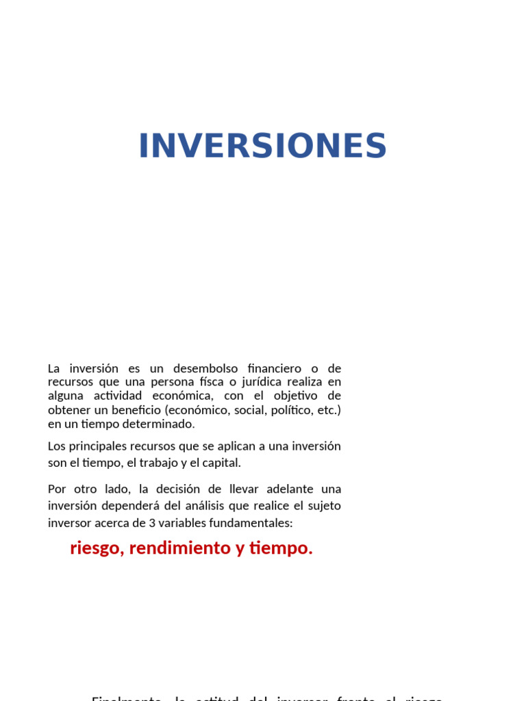 2.1.2 Inversiones | PDF | Inversiones | Business