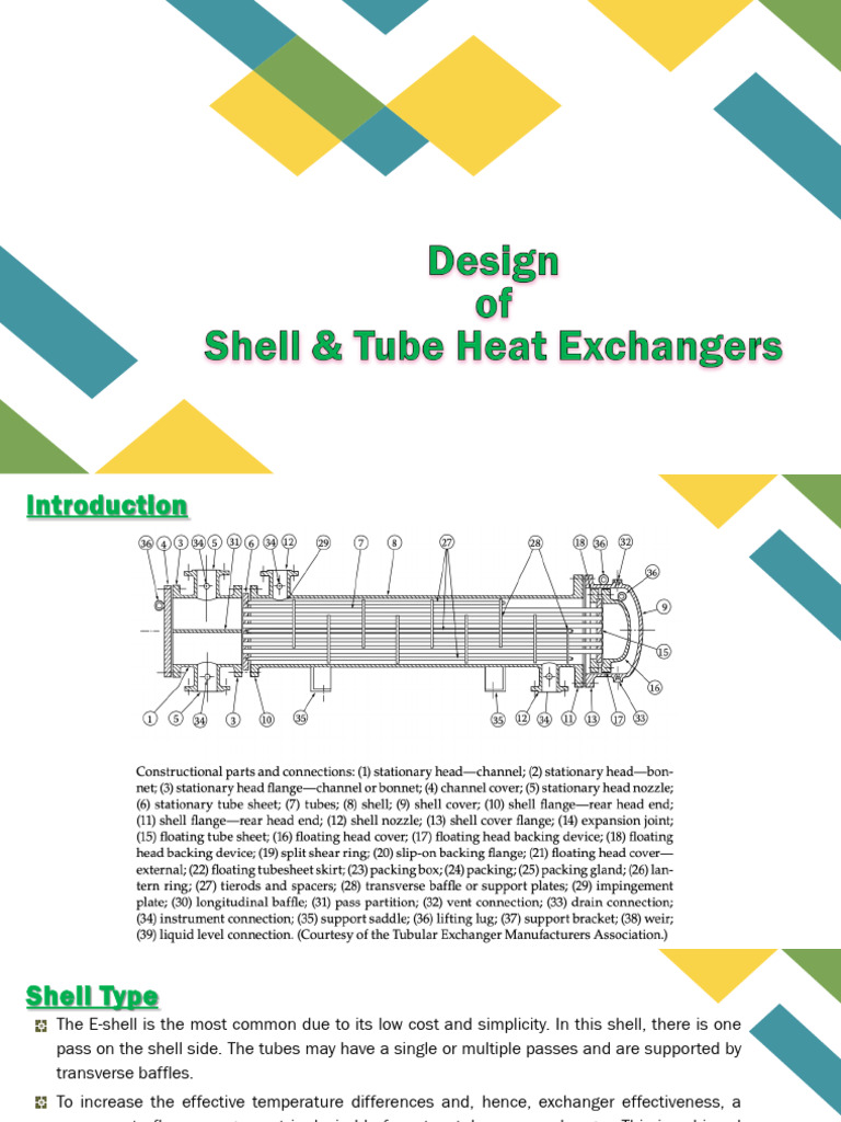Heat Exchanger Design Lecture_SHE_F | PDF | Heat Exchanger | Heat Transfer
