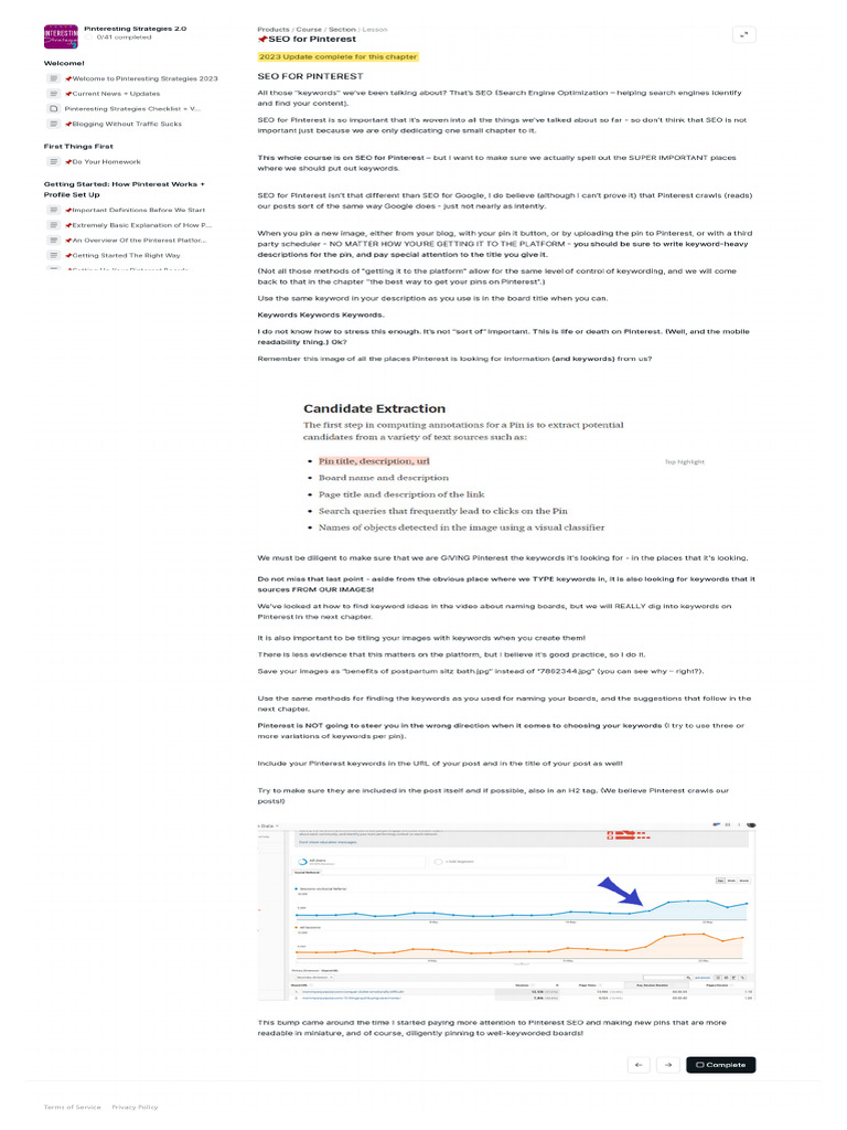 SEO Strategies for Pinterest 2023 | PDF | Search Engine Optimization ...