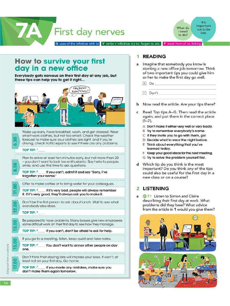 EF A2 U7 Material | PDF