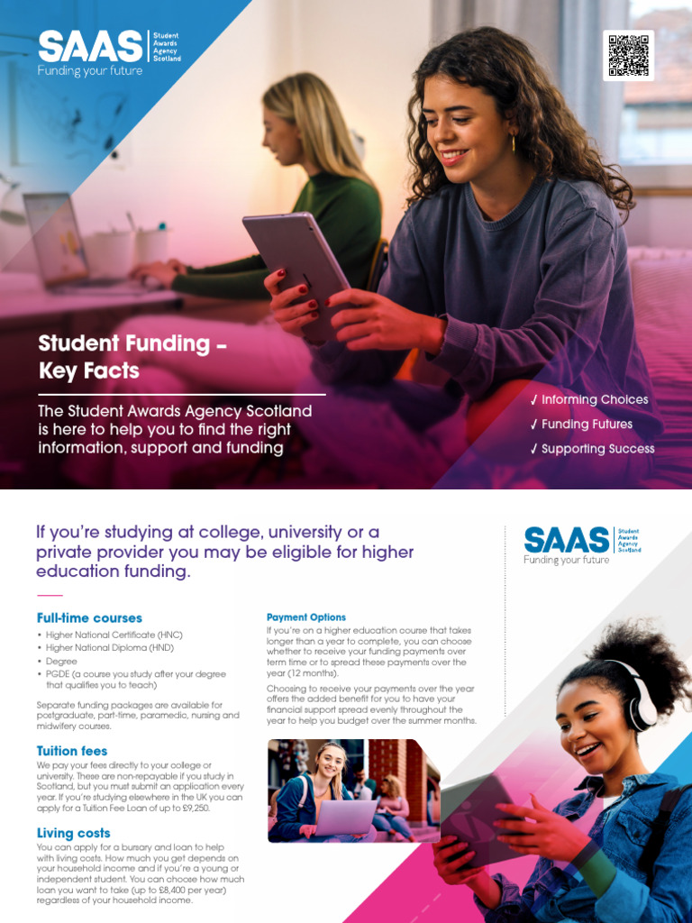 Saas Student Funding Key Facts | PDF