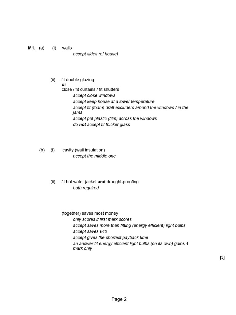 Temperature Changes & Specific Heat Capacity 1 MS | PDF | Building ...