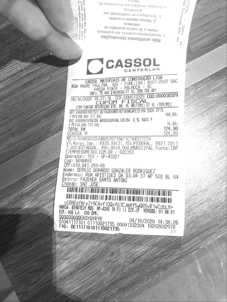 Cafetera Cassol | PDF