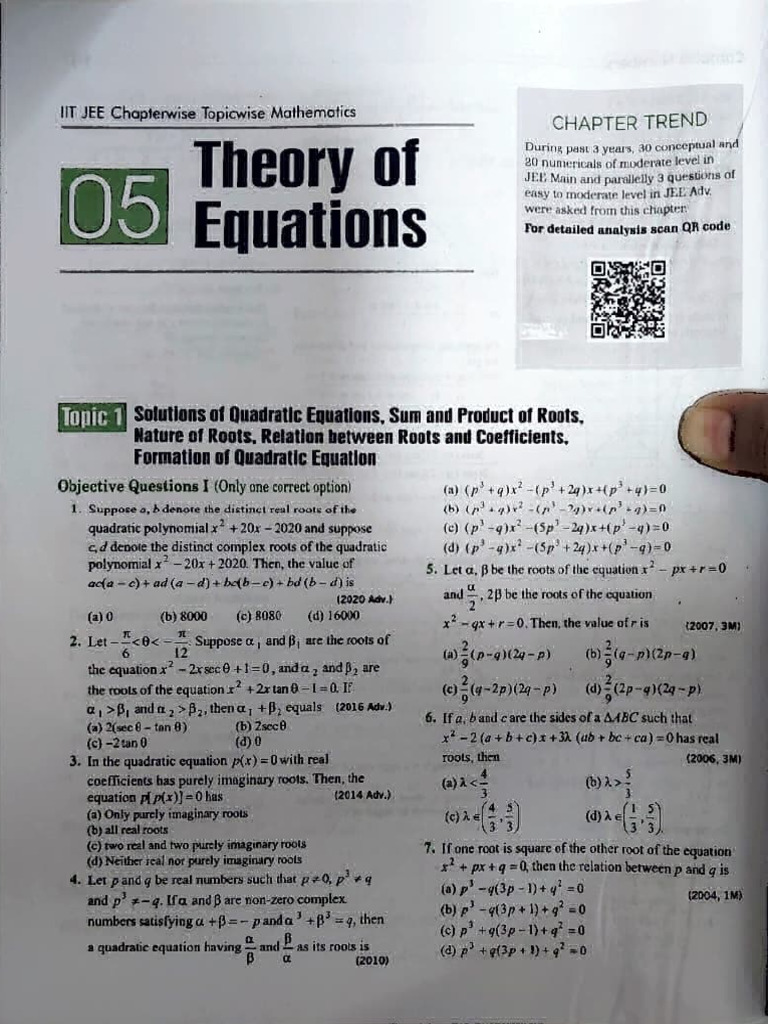 Theory of equations | PDF | Equations | Numbers