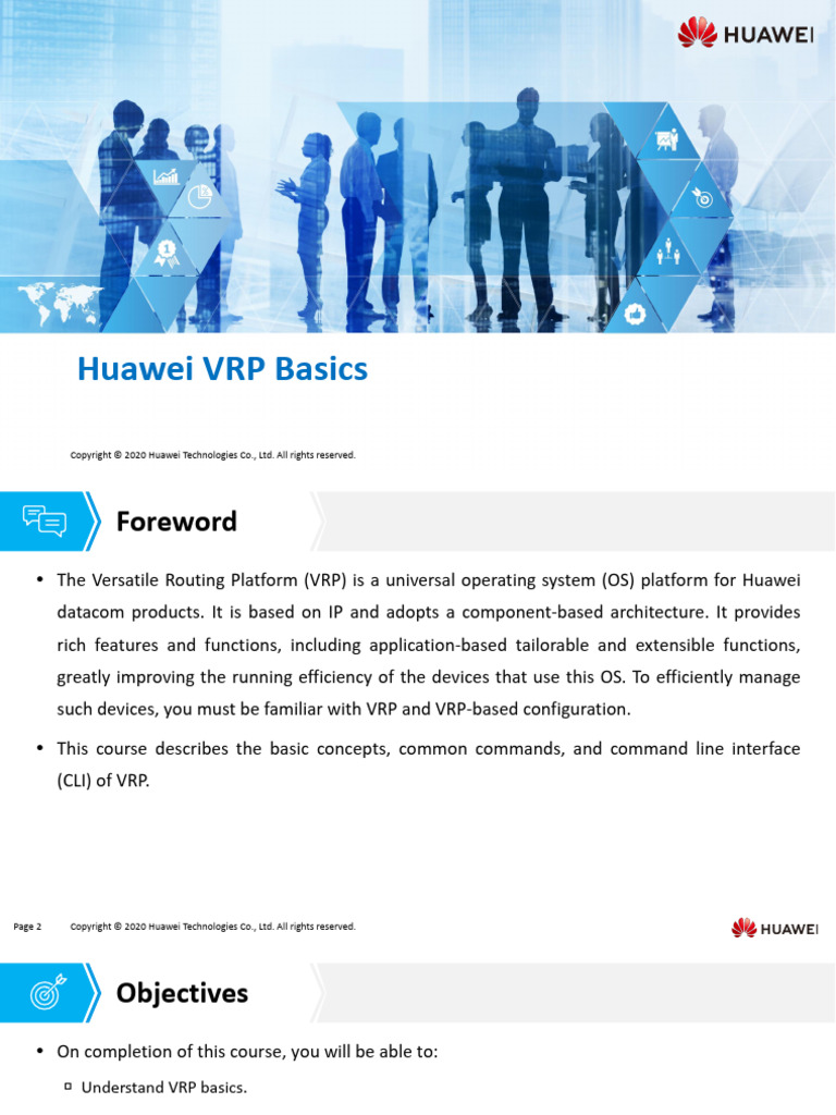 03 Huawei VRP | PDF | Command Line Interface | Computing
