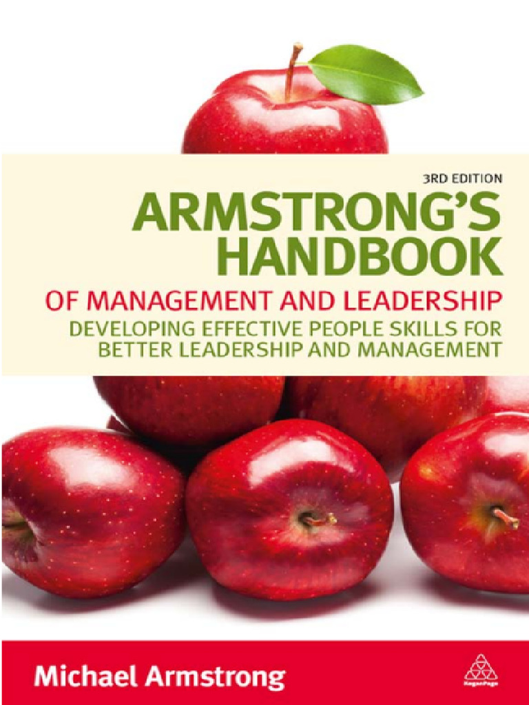 Armstrongs Handbook of Management and Leadership Developing Effective People Skills For Better ...