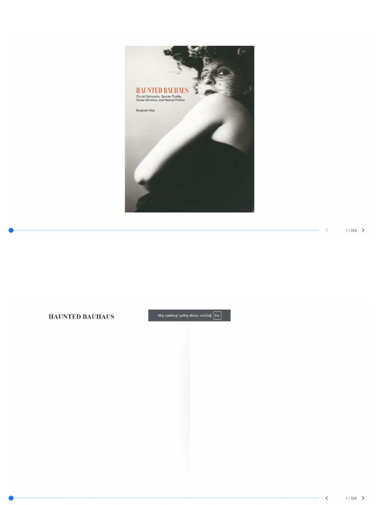 Elizabeth Otto - Haunted Bauhaus Occult Spirituality, Gender Fluidity ...