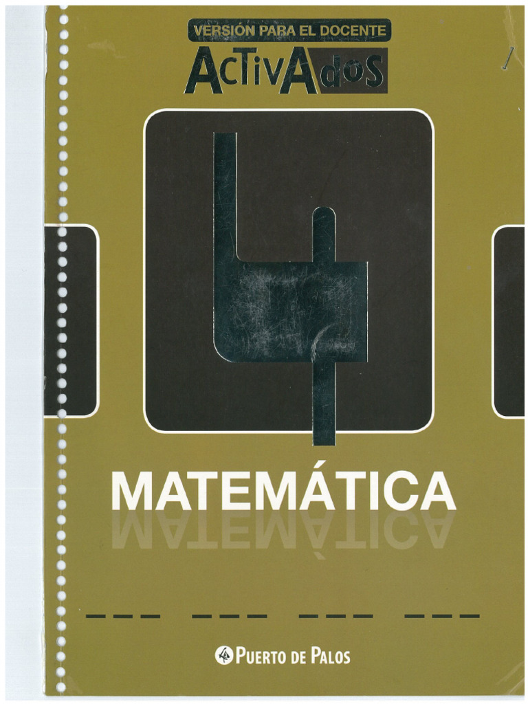 ActivaDos Matemática 4 | PDF