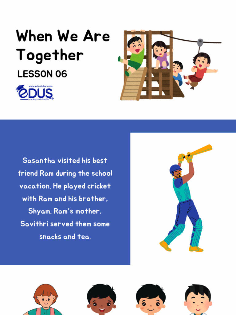 Lesson 06 When We Are Together | PDF