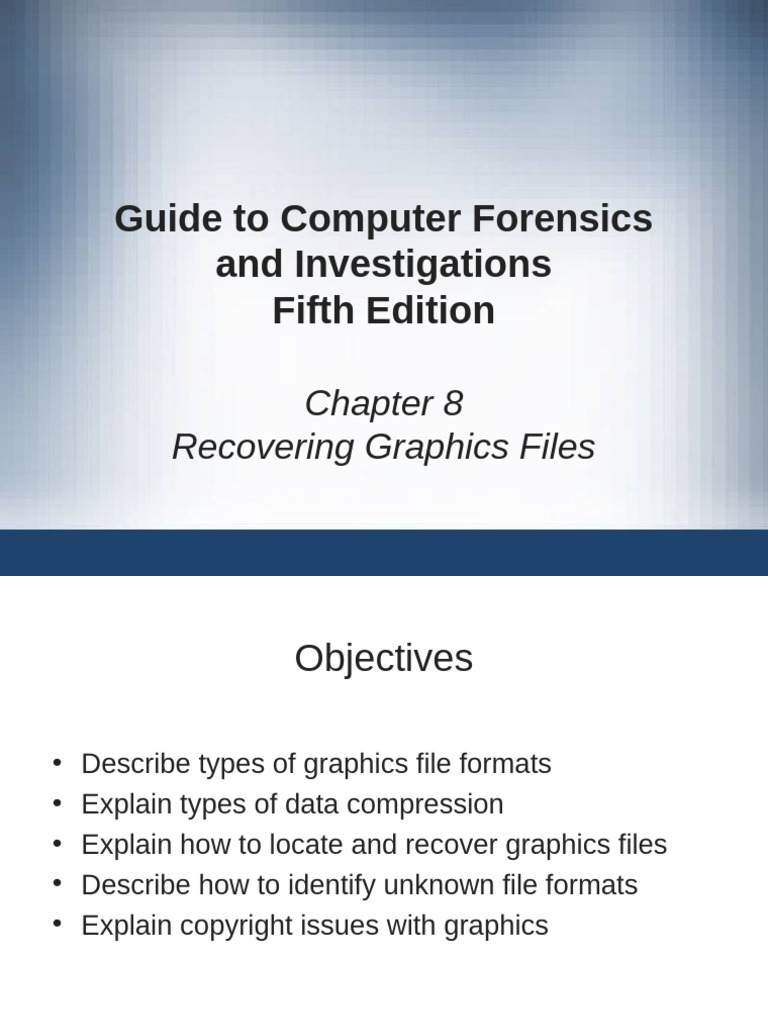 ch08 | PDF | Data Compression | Computer File Formats
